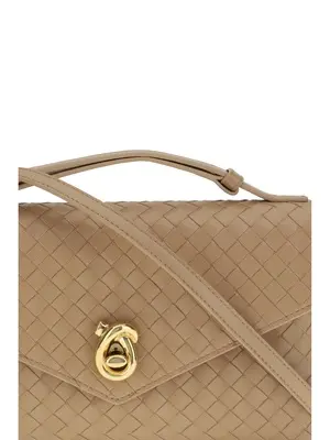 Bottega Veneta Knot Lock Shoulder Bag - Green
