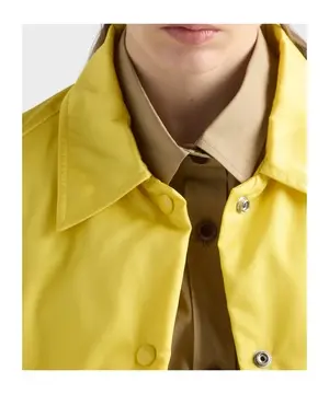 Prada Logo-embroidered Padded Shirt Jacket