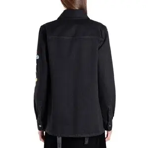 Off-White Embroidered Casual Jacket