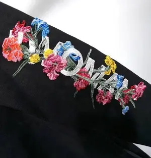 Off-White Embroidered Casual Jacket