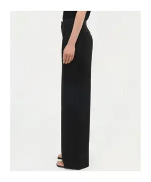 Simkhai Kyra High-waisted Crepe Trousers - Black