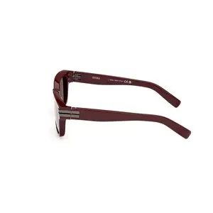 Zegna Rectangle Frame Sunglasses - Gray