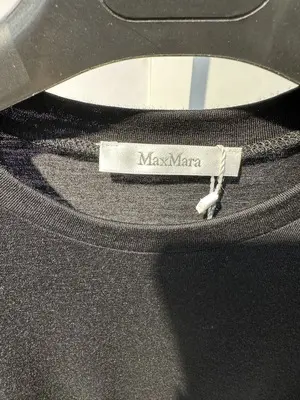 Max Mara Long Sleeve T-shirt - Black