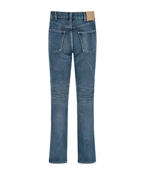 Celine Slim Jeans In Dark Union Wash Denim