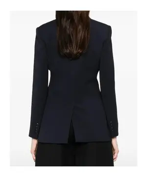 Max Mara Double-breasted Long Sleeve Jacket