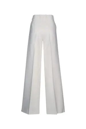 Dior Christian Pleated Flared Trousers