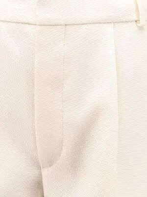 Dior Christian Pleated Flared Trousers