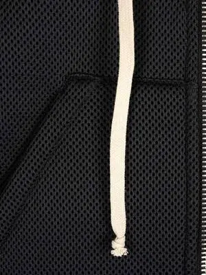 Rick Owens Embroidered Logo Mesh Jacket