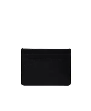 JIL SANDER Logo Embossed Cardholder - Black