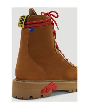 Off-White Lace-up Ankle Boots