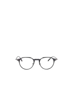Montblanc Eyewear Panto Frame Glasses - Grey