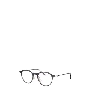 Montblanc Eyewear Panto Frame Glasses - Grey
