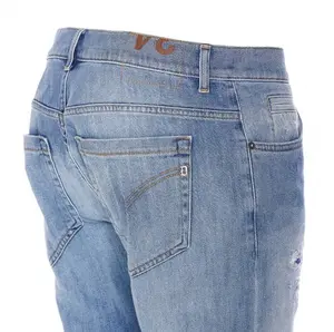 DONDUP Distressed Light Wash Jeans