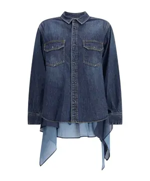 Sacai Patched Shirts For Women