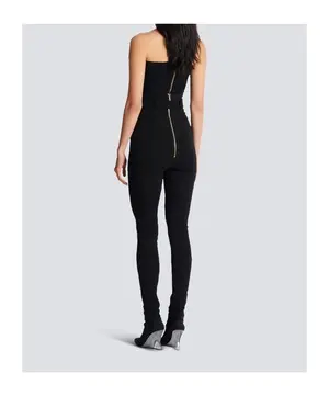 Balmain Belted Stretch Trousers