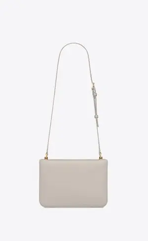 Saint Laurent Le Carré Satchel Bag - Retro White