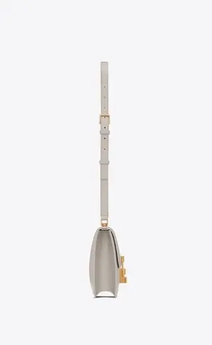 Saint Laurent Le Carré Satchel Bag - Retro White