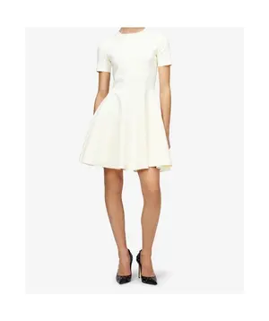 Alexander McQueen Fit And Flare Mini Dress
