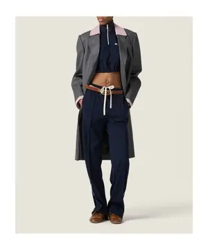 Miu Miu Sleeveless High Collar Top - No