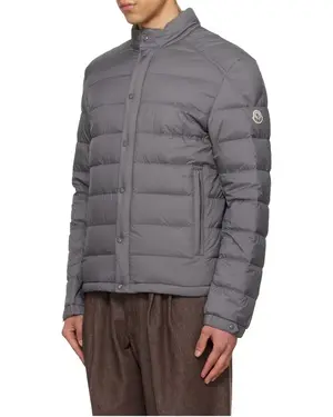 Moncler Selves Short Padded Jacket - Grey