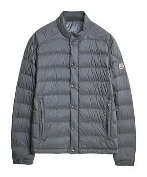 Moncler Selves Short Padded Jacket - Grey