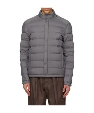 Moncler Selves Short Padded Jacket - Grey