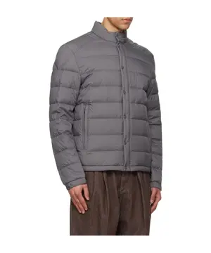 Moncler Selves Short Padded Jacket - Grey