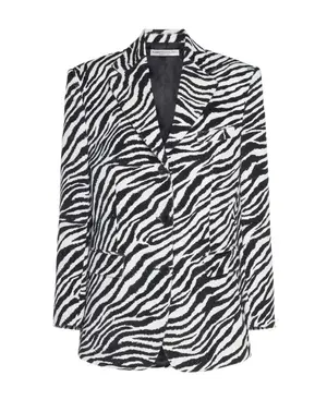Alessandra Rich Single-breasted Tailored Blazer