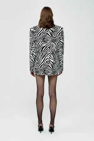 Alessandra Rich Single-breasted Tailored Blazer