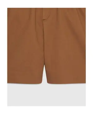Gucci Drawstring Logo Print Shorts