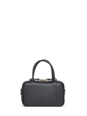 Prada Triangle Logo-plaque Tote Bag
