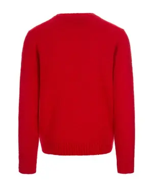 Polo Ralph Lauren Embroidered Crewneck Jumper - Red