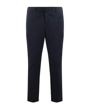 PT TORINO Slim Fit Trousers - Black