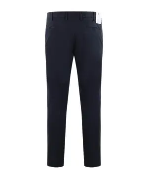 PT TORINO Slim Fit Trousers - Black