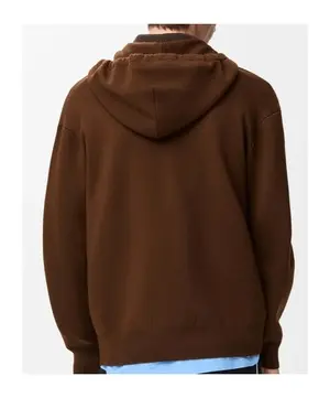 Loewe Zip-up Hoodie - Brown