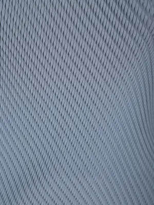 Issey Miyake Sleeveless Round Neck Pleated Cover-up