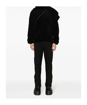 POST ARCHIVE FACTION (PAF) High-waisted Tapered Leg Trousers
