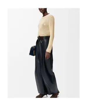Loewe Button-back Knitted Sweater - Off-white