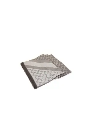 Gucci Logo Printed Scarf
