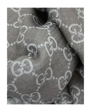 Gucci Logo Printed Scarf