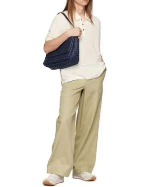 Bottega Veneta Large Cobble Messenger Bag