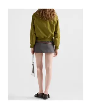 Prada Half-zip Poplin Jacket