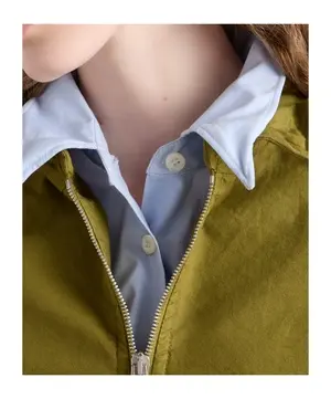 Prada Half-zip Poplin Jacket