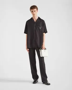 Prada Flared Pyjama Pants