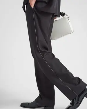 Prada Flared Pyjama Pants