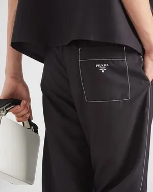 Prada Flared Pyjama Pants
