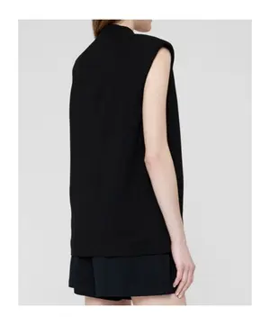 ANINE BING Venice V-neck Vest - Blak