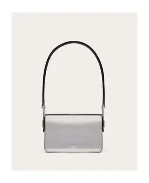 Valentino Garavani Letter Foldover Top Shoulder Bag
