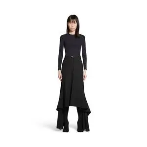 Balenciaga Deconstructed Godet Skirt