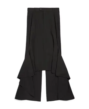 Balenciaga Deconstructed Godet Skirt